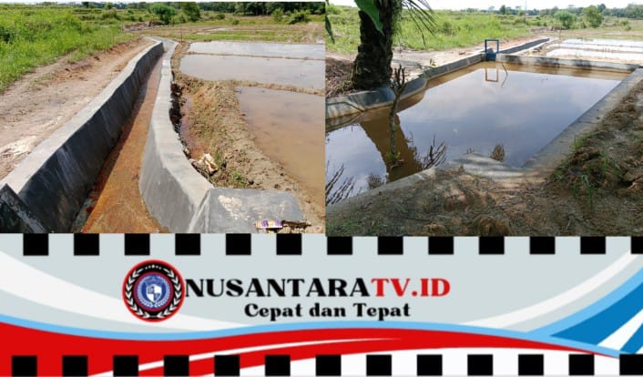 PROYEK DAM PARIT TELAN ANGGARAN 120. JUTA DIDUGA HANYA DIJADIKAN AJANG ...